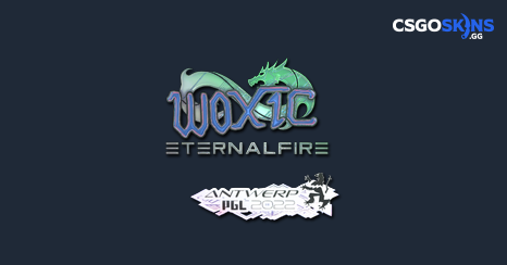 Sticker | woxic (Holo) | Antwerp 2022 - CSGOSKINS.GG