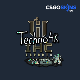 Sticker | Techno4K (Glitter) | Antwerp 2022 - CSGOSKINS.GG