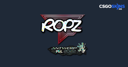 Sticker | ropz (Glitter) | Antwerp 2022 - CSGOSKINS.GG