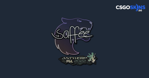Sticker | saffee | Antwerp 2022 - CSGOSKINS.GG