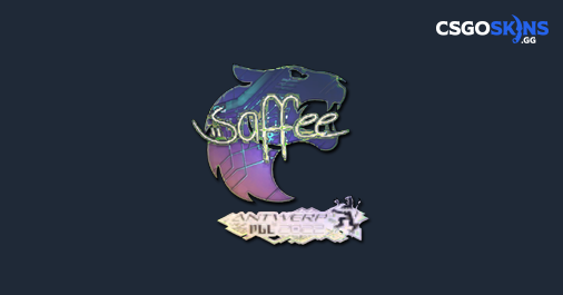 Sticker | saffee (Holo) | Antwerp 2022 - CSGOSKINS.GG