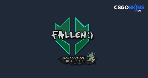 Sticker | FalleN | Antwerp 2022 - CSGOSKINS.GG