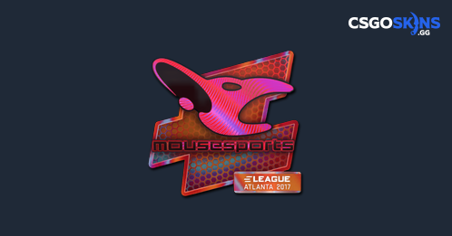 Sticker | mousesports (Holo) | Atlanta 2017 - CSGOSKINS.GG