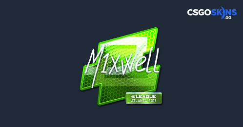 Sticker | mixwell (Foil) | Atlanta 2017 - CSGOSKINS.GG