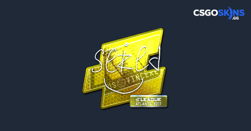 Sticker | seized (Foil) | Atlanta 2017 - CSGOSKINS.GG
