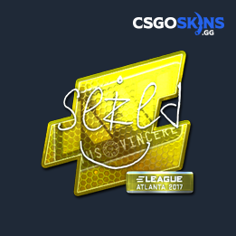 Sticker | seized (Foil) | Atlanta 2017 - CSGOSKINS.GG