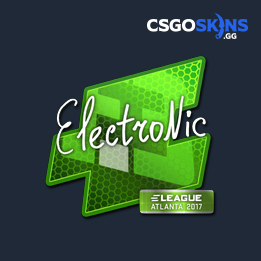 Sticker | electronic | Atlanta 2017 - CSGOSKINS.GG