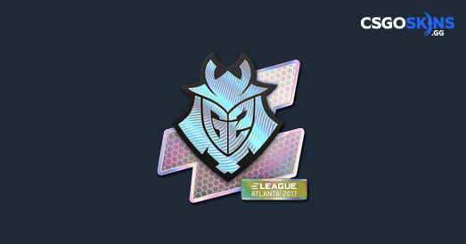 Sticker | G2 Esports (Holo) | Atlanta 2017 - CSGOSKINS.GG