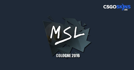 Sticker | MSL | Cologne 2016 - CSGOSKINS.GG