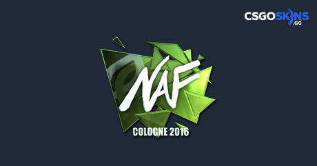 Sticker | NAF (Foil) | Cologne 2016 - CSGOSKINS.GG