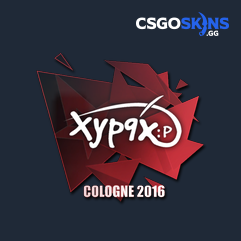 Sticker | Xyp9x | Cologne 2016 - CSGOSKINS.GG
