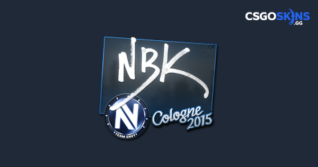 Sticker | NBK- | Cologne 2015 - CSGOSKINS.GG