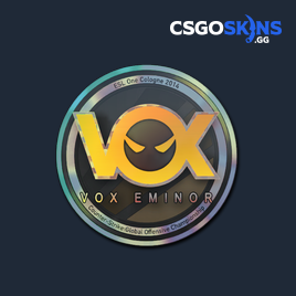 Sticker | Vox Eminor (Holo) | Cologne 2014 - CSGOSKINS.GG