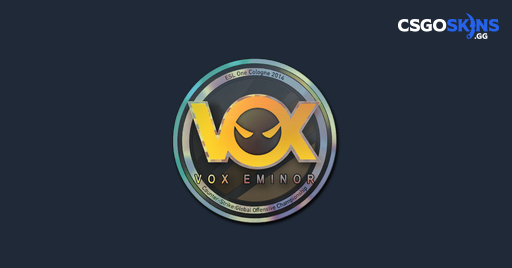 Sticker | Vox Eminor (Holo) | Cologne 2014 - CSGOSKINS.GG