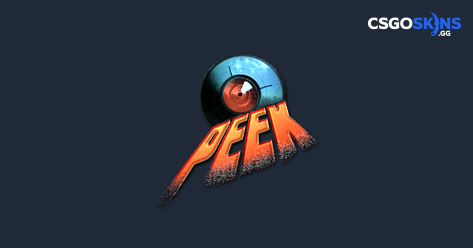 Sticker | Peek Me (Foil) - CSGOSKINS.GG