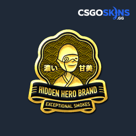 Sticker | Hidden Hero (Foil) - CSGOSKINS.GG