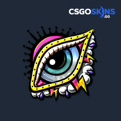 Sticker | Ethereal Gaze (Foil) - CSGOSKINS.GG