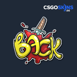 Sticker | Backstab - CSGOSKINS.GG