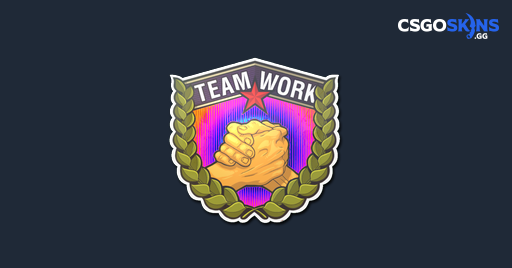 Sticker | Teamwork (Holo) - CSGOSKINS.GG