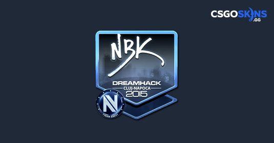 Sticker | NBK- (Foil) | Cluj-Napoca 2015 - CSGOSKINS.GG