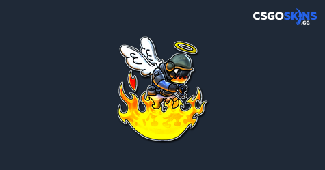 Sticker | In The Fire (Foil) - CSGOSKINS.GG
