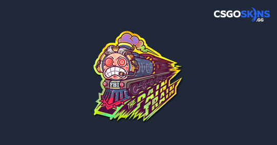 Sticker | Pain Train (Holo) - CSGOSKINS.GG