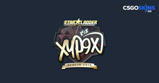Sticker | Xyp9x (Gold) | Berlin 2019 - CSGOSKINS.GG