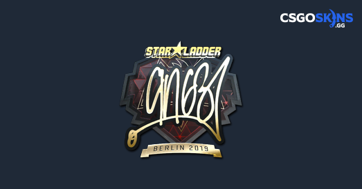 Sticker | ANGE1 (Gold) | Berlin 2019 - CSGOSKINS.GG