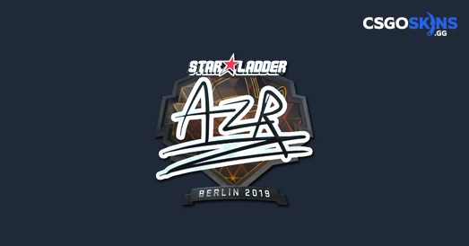 Sticker | AZR (Foil) | Berlin 2019 - CSGOSKINS.GG