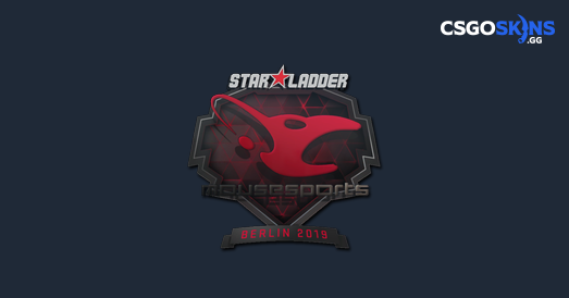 Sticker | mousesports | Berlin 2019 - CSGOSKINS.GG