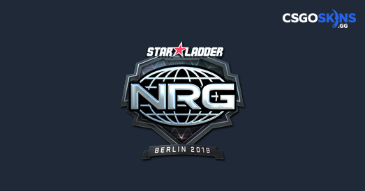 Sticker | NRG (Foil) | Berlin 2019 - CSGOSKINS.GG