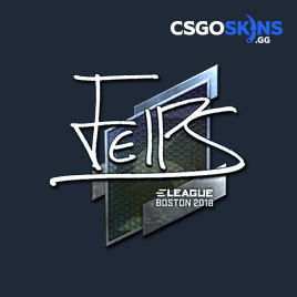 Sticker | felps (Foil) | Boston 2018 - CSGOSKINS.GG