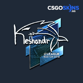 Sticker | keshandr (Foil) | Boston 2018 - CSGOSKINS.GG