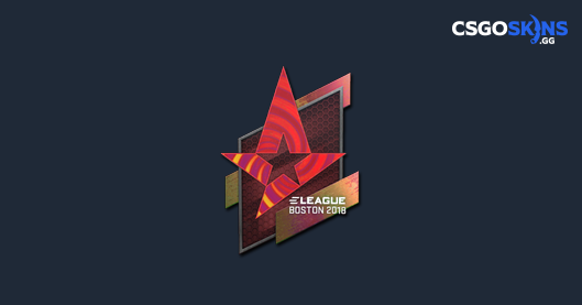 Sticker | Astralis (Holo) | Boston 2018 - CSGOSKINS.GG