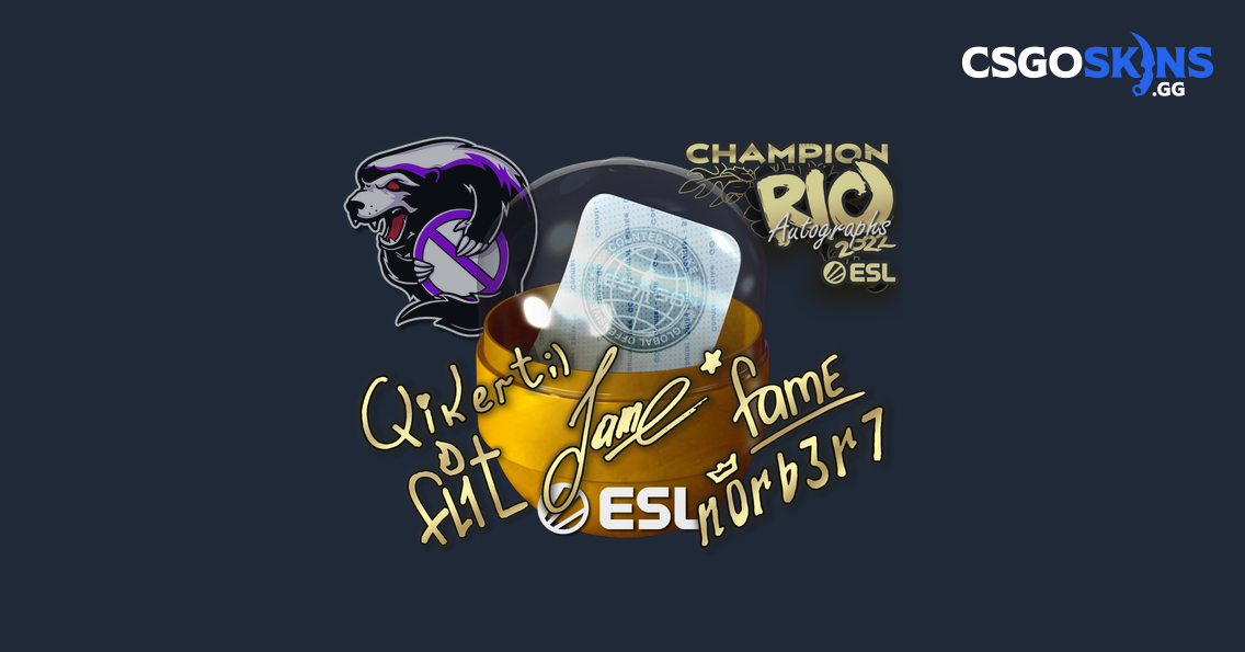 Rio 2022 Champions Autograph Capsule - CSGOSKINS.GG